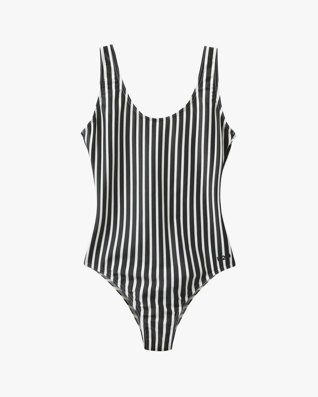 Stripe Swimsuit - Black – H2O